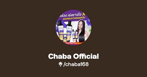 Chaba Official Linktree