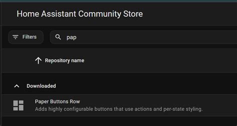 Cant Get Paper Buttons Row To Work Frontend Home Assistant Community