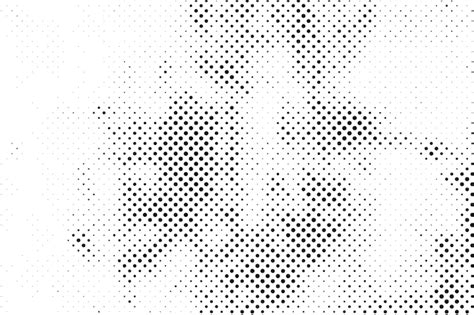 Premium Vector Abstract Halftone Dotted Background Grunge Effect Vector Texture