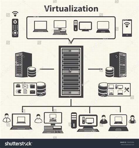 Big Data Icons Set Cloud Computing Stock Vector Royalty Free 156455066 Shutterstock