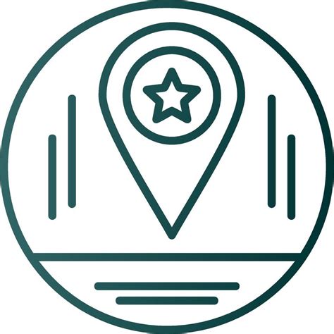 Map Marker Line Gradient Icon 43742525 Vector Art At Vecteezy