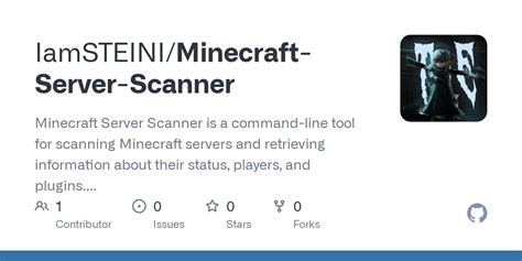 GitHub IamSTEINI Minecraft Server Scanner Minecraft Server Scanner Is A Command Line Tool For