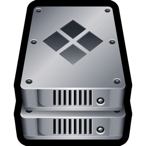 Mac Boot Camp Assistant Icon Hard Drive Iconpack Hopstarter