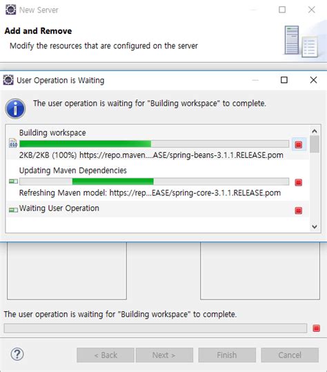 Spring 개발환경 설정하기 1 프로젝트 생성하기 톰캣 설정 단색화