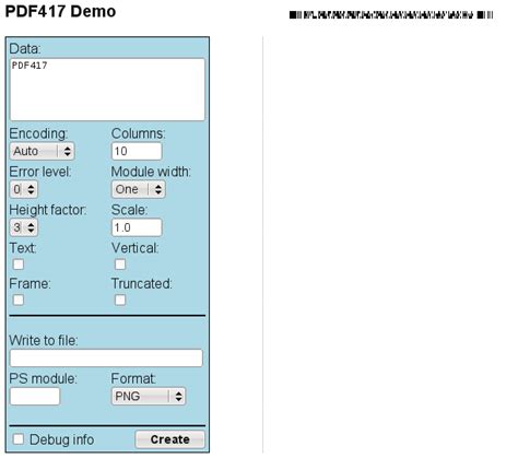 Creating Barcodes