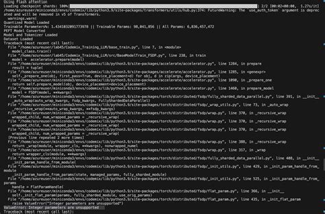 getting error when finetuning llama2 via qlora in fsdp 🤗accelerate hugging face forums