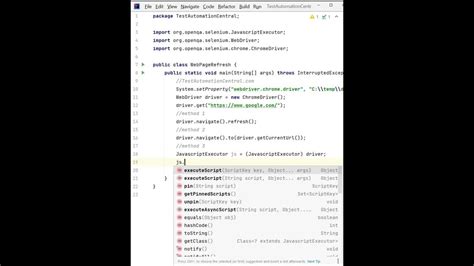How To Refresh A Web Page Without Using Refresh Method Selenium Webdriver Interview Qanda