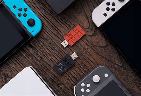 8BitDo USB Wireless Adapter 2 Black Switch Steam PC Mac