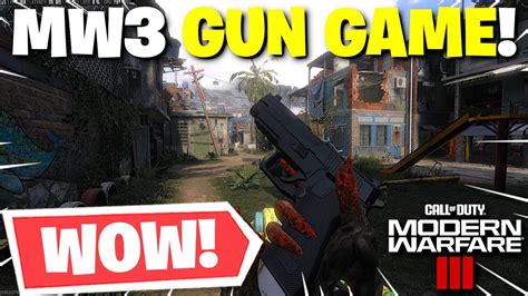 Modern Warfare They Added GUN GAME In MW Party Modes Are BACK YouTube