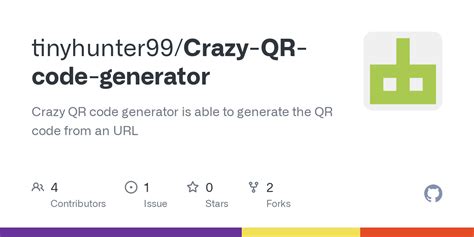 Github Tinyhunter99crazy Qr Code Generator Crazy Qr Code Generator Is Able To Generate The