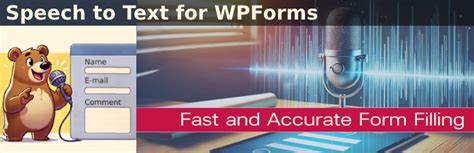 Speech To Text For Wpforms Wordpress Plugin