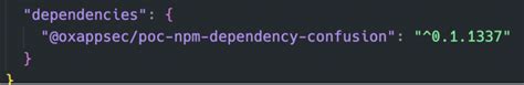 Preventing Dependency Confusion Attacks Ox Security