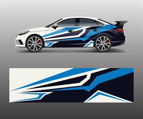 Wrap Design For Custom Sport Car Sport Racing Car Wrap Decal And