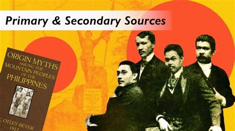 Primary And Secondary Sources Ppt