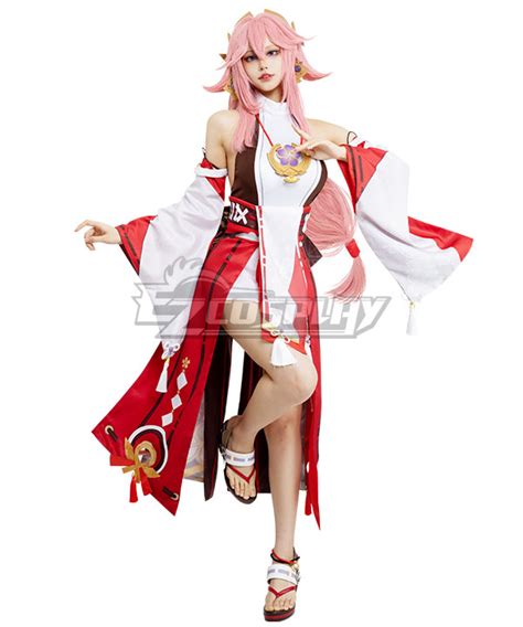 Genshin Impact Yae Miko Full Cosplay Ugel Ep Gob Pe