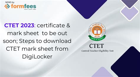 Ctet 2023 Certificate And Mark Sheet To Be Out Soon Steps To Download Ctet Mark Sheet From