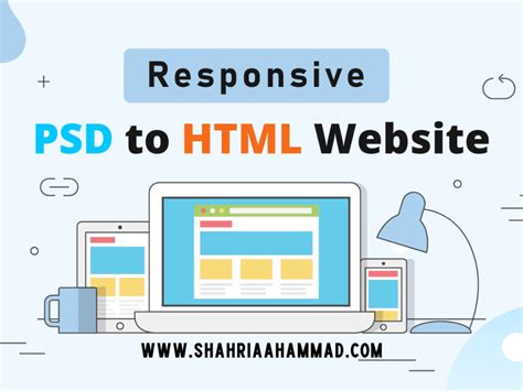 how to convert psd to html step by step guide