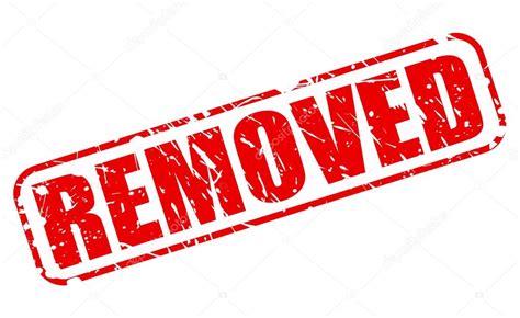 removed red stamp text stock vector by ©pockygallery 91022654