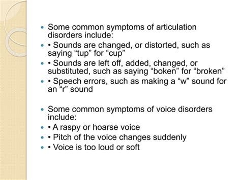 Speech And Language Disorder Pptx