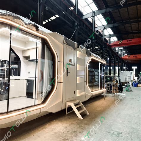 Affordable Portable Space Capsule House Prefabricated Building Container Prefab Home Advance