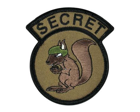 Secret Squirrel Patch Hook And Loop