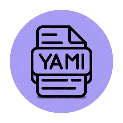 Premium Vector Yaml File Type Icon Files And Document Format Extension With An Outline Style