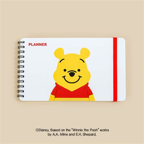 다이소 디즈니 위니더푸 플래너 위시버킷