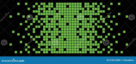 Pixel Disintegration Color Background Decay Effect Dispersed Dotted