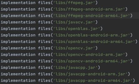 Error When Building An Android Bundle Issue Bytedeco Javacv