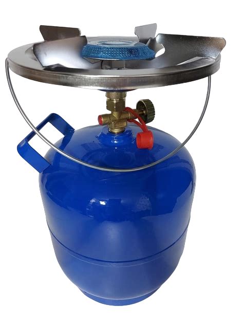 ᐉ Газовий балон туристичний 8 л з пальником Safe Blue 18175029 • Краща ціна в Києві Україні