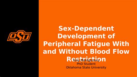 PDF Sex Dependent Development Of Peripheral Fatigue With And Without Blood Flow Restriction