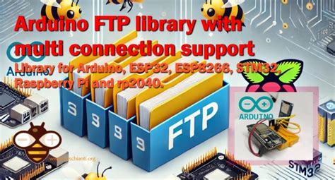 Multiftpserver Library Tutorial For Esp32 Raspberry Pi Pico Arduino