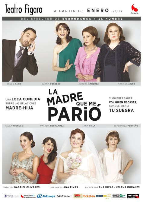 Entradas La Madre Que Me Pari En Madrid Teatro Edp Gran V A