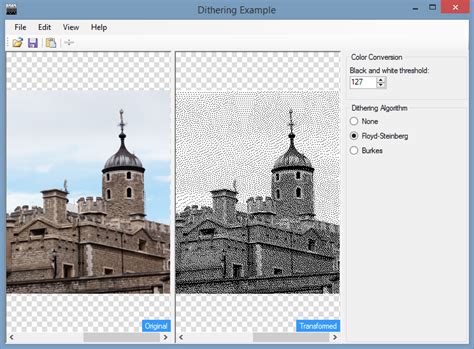 dithering an image using the floyd‑steinberg algorithm in c articles