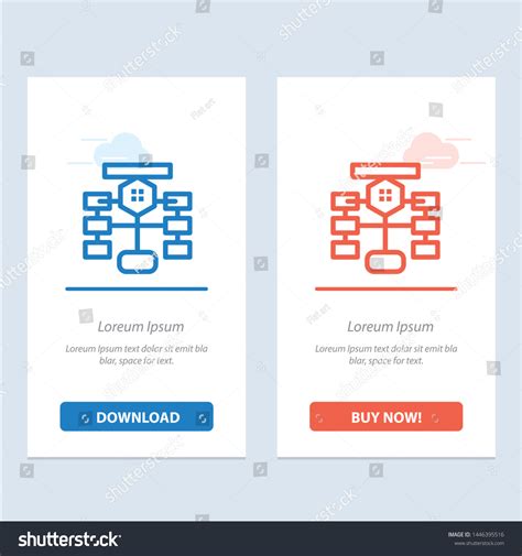 flowchart flow chart data database blue and royalty free stock vector 1446395516