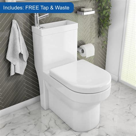 2 In 1 Toilet And Sink With Soft Close Seat