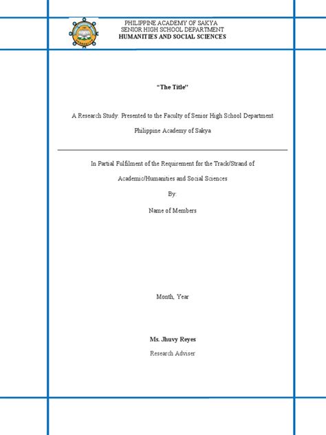 Research Format Pdf Science Social Sciences