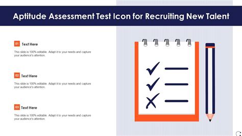 Aptitude Assessment Test Icon For Recruiting New Talent Ideas Pdf