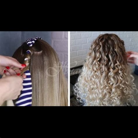 Без ролки и маша толкова е лесно Лягаш си с права коса събуждаш се с