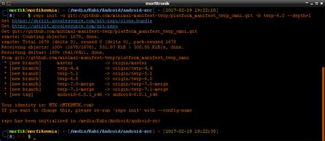 Budowanie obrazu TWRP recovery ze źródeł OMNI ROM Morfitronik