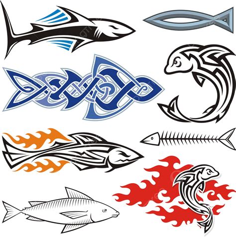 Fish Design Design Vector Fishbone Vector Design Vector Fishbone PNG And Vector With