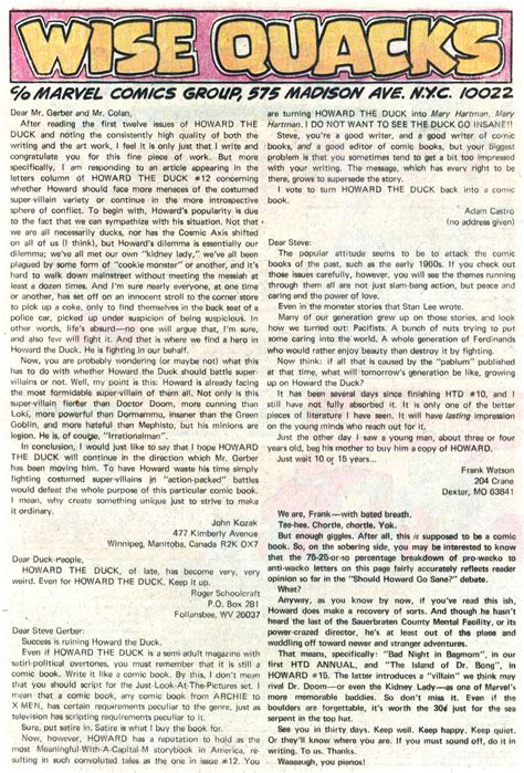 Howard The Duck V1 014 Read Howard The Duck V1 014 Comic Online In