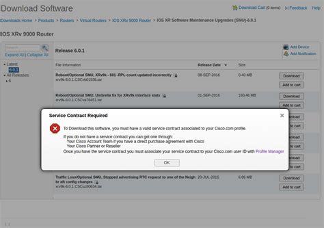Cannot Download IOS XRv Cisco Community