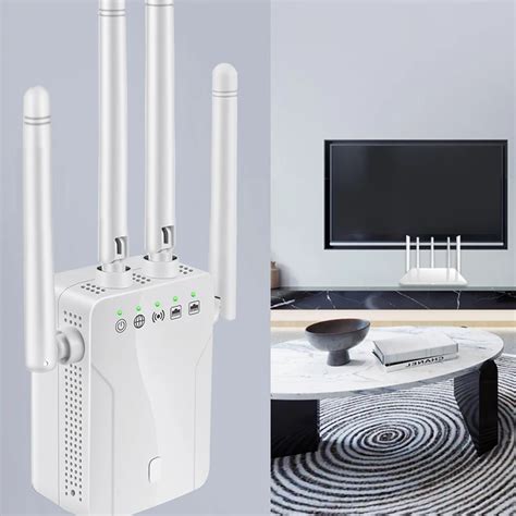 5g 와이파이 리피터 와이파이 앰프 신호 와이파이 익스텐더 듀얼 밴드 네트워크 1200mbps 5 Ghz 장거리 리피터 장거리