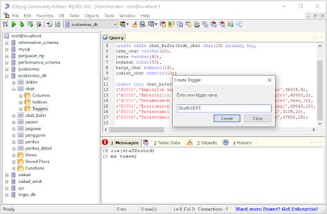 Belajar Mysql Part6 Cara Membuat Dan Menjalankan Trigger Di Mysql