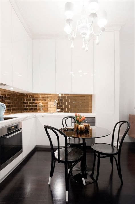 Kitchen Backsplash Tile Ideas Gold