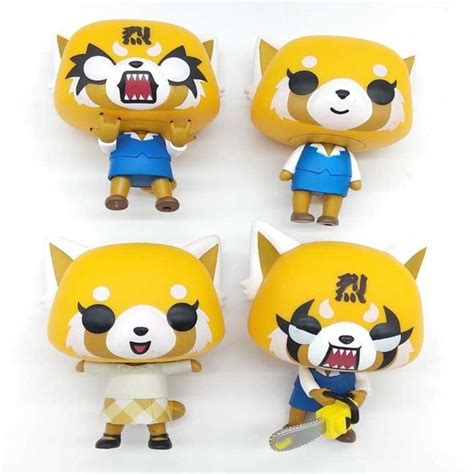 Aggretsuko Plush Aggretsuko Rage Chainsaw Date Night Creative Plush