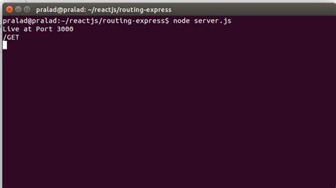 Node Js Tutorial Express Web Server Routing