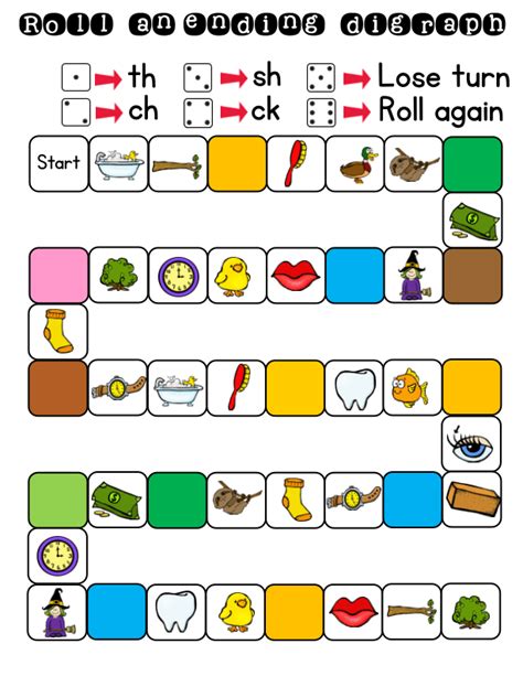 Roll A Digraph Board Game