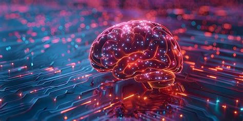 Premium Photo Advancing Technology Exploring Brain Chips Ai And Neural Networks Concept Brain